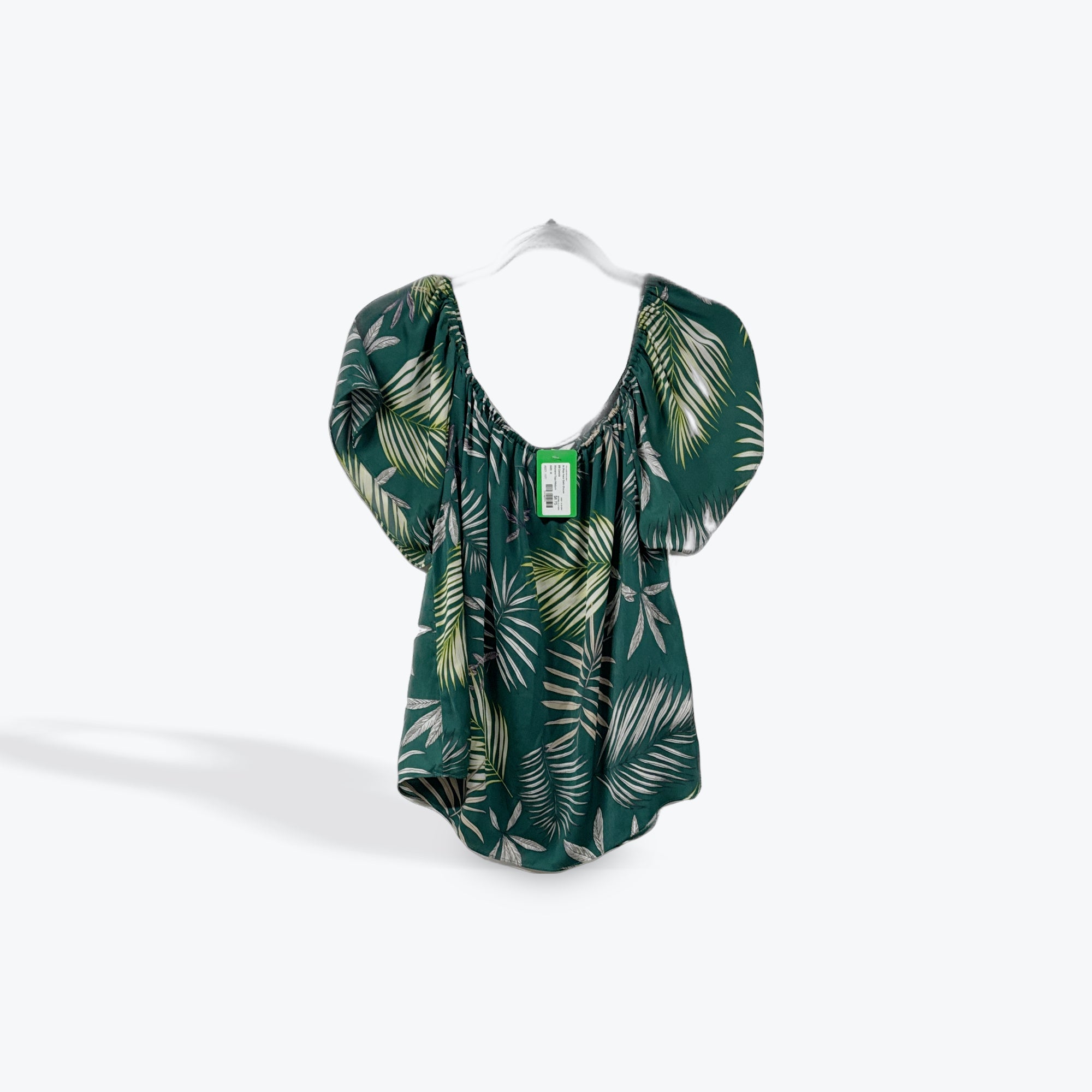 117167771 - M Wide Neck Satin Blouse - BB Dakota - Womens Tops Medium 8 ...
